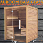 Auroom Baia Glass | SaunaMarketplace.com